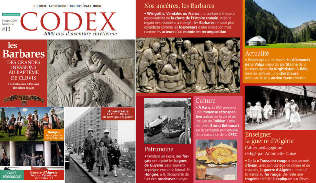 Du nouveau sur les barbares ? Codex #13 – Storiavoce